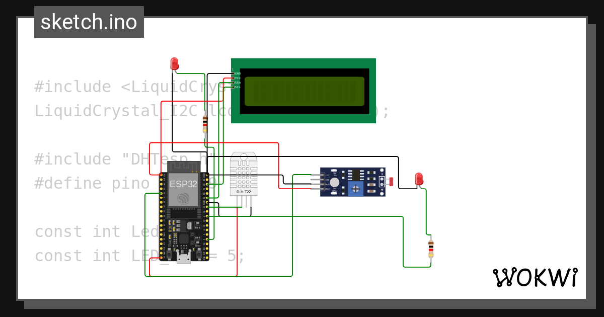 Dht11 Com Esp 32 Copybob Wokwi Esp32 Stm32 Arduino Simulator 3289