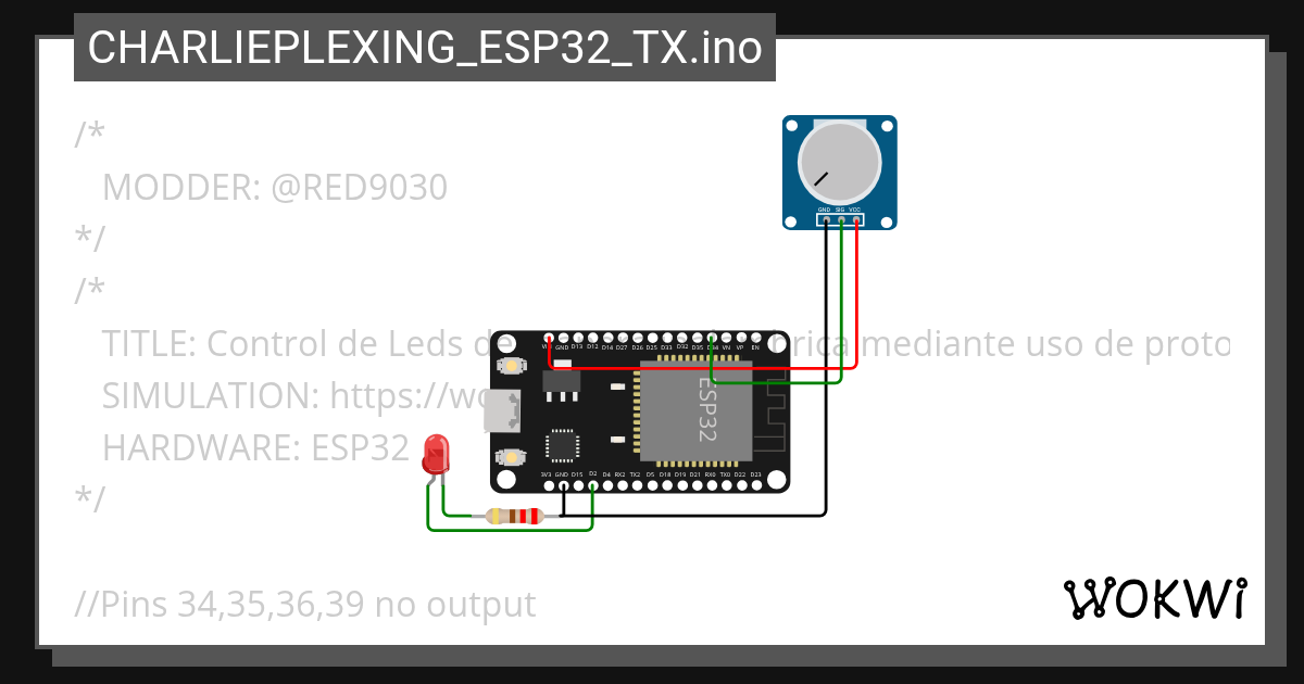 Charlieplexingespnowtx Wokwi Esp32 Stm32 Arduino Simulator 3544