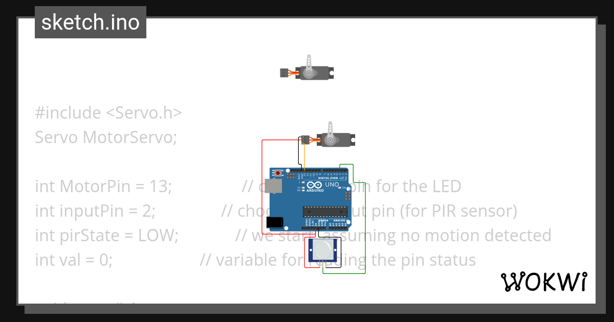 servo - Wokwi ESP32, STM32, Arduino Simulator