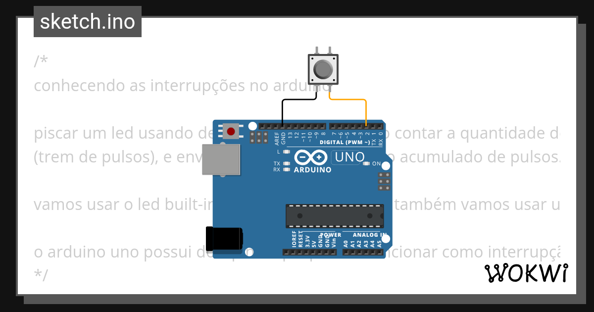 aula 10/06 - Wokwi ESP32, STM32, Arduino Simulator