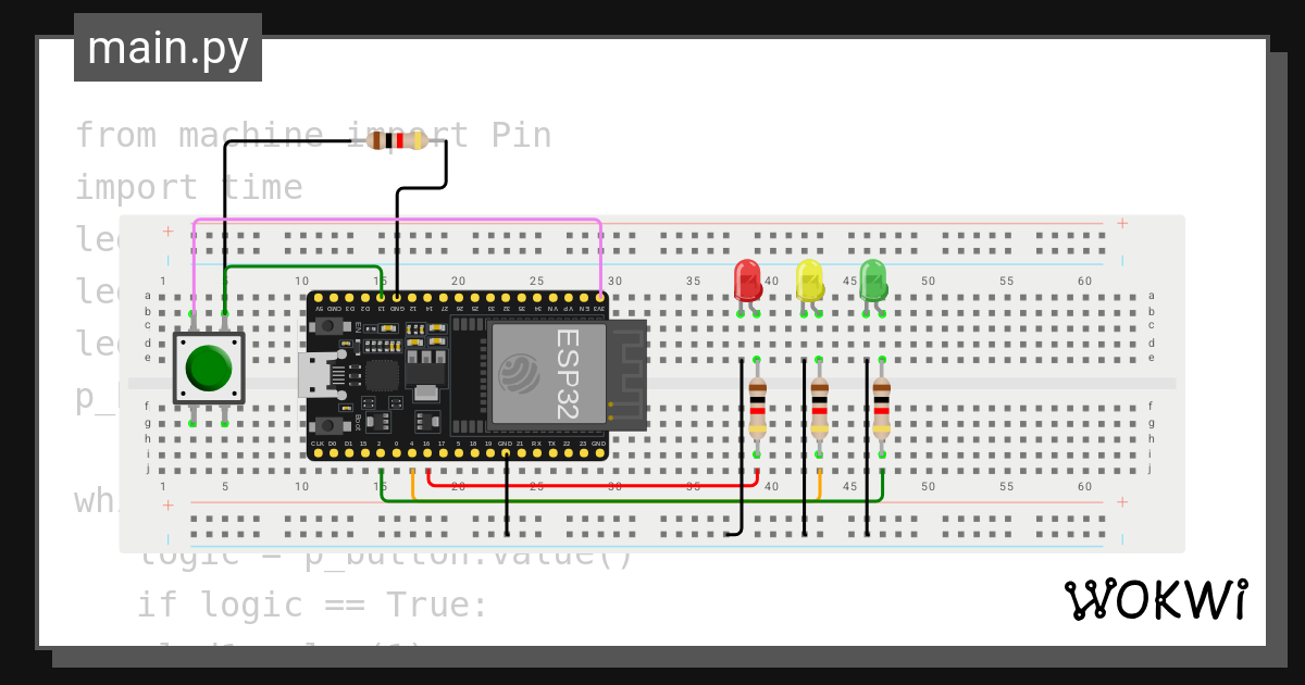 W5 Wokwi Esp32 Stm32 Arduino Simulator
