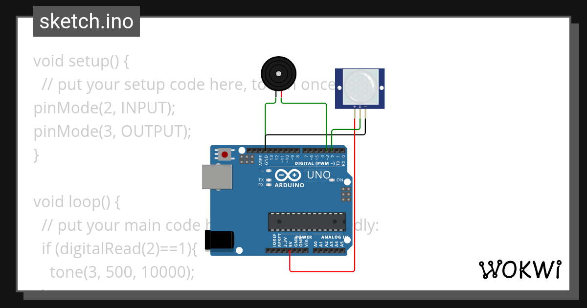 Buzzer Wokwi Esp32 Stm32 Arduino Simulator 