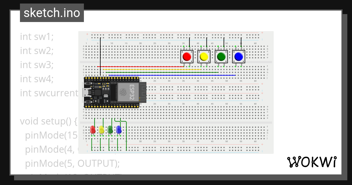 prj15 if else - Wokwi ESP32, STM32, Arduino Simulator