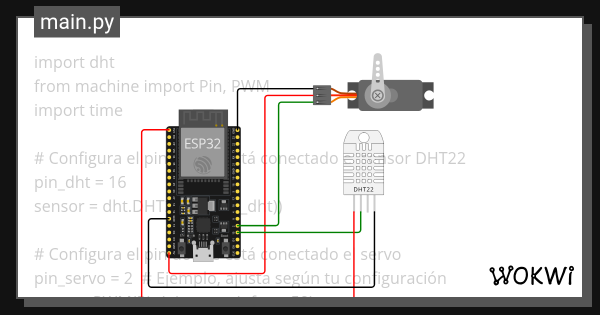 Control ON/OFF de un motor servo Copy - Wokwi ESP32, STM32, Arduino Simulator