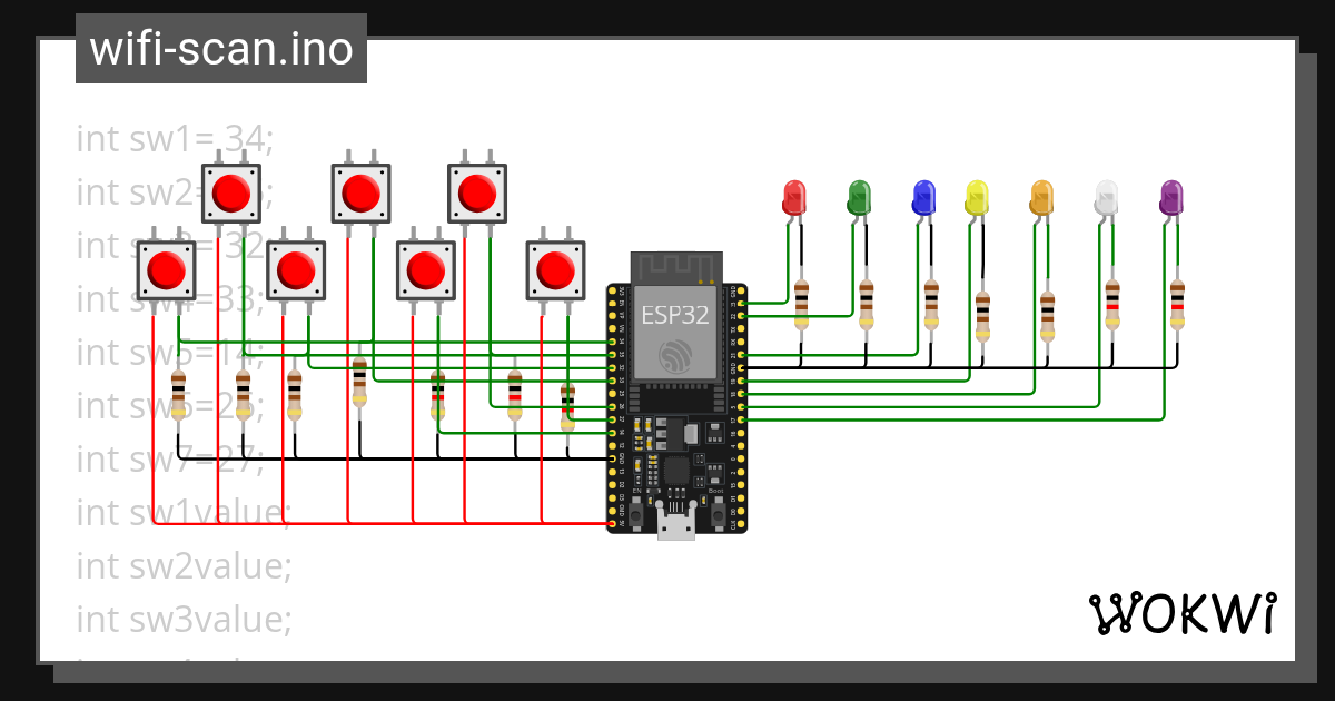 สอบแก้ รพีภัทร์ 27 Wokwi Esp32 Stm32 Arduino Simulator