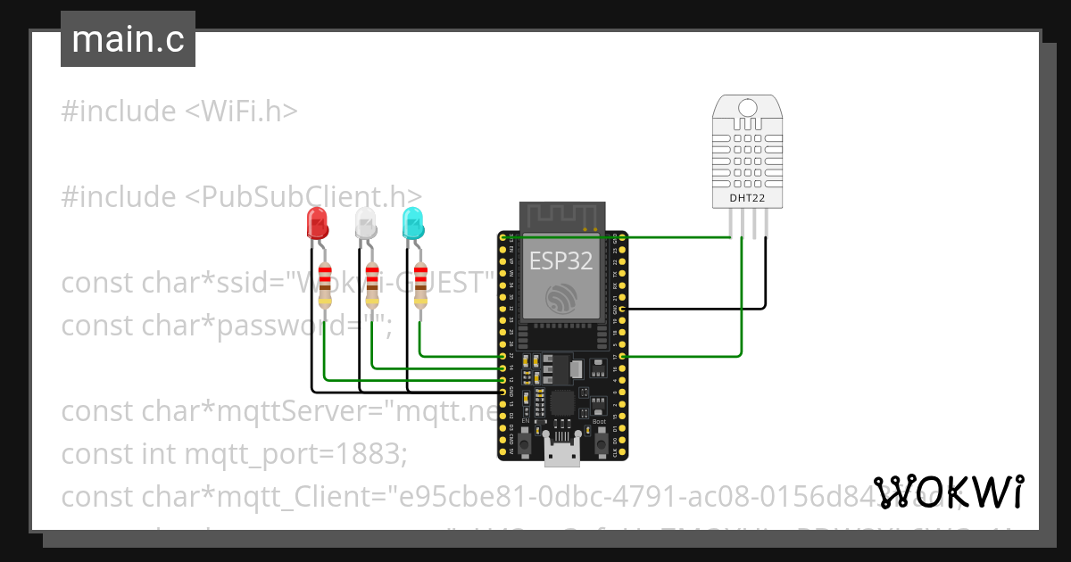 IOT - Wokwi ESP32, STM32, Arduino Simulator