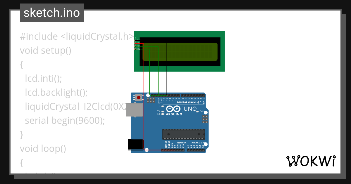 lcd - Wokwi ESP32, STM32, Arduino Simulator