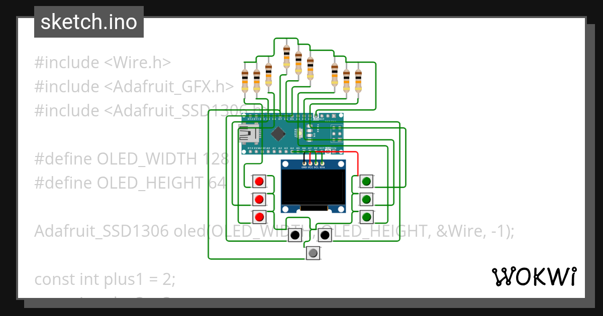 Life Counter Wokwi Esp32 Stm32 Arduino Simulator 1895