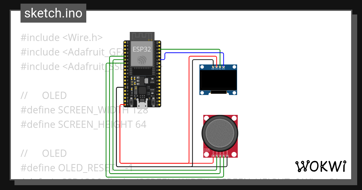 20240611esp32 Joystick Oled Wokwi Esp32 Stm32 Arduino Simulator 0261