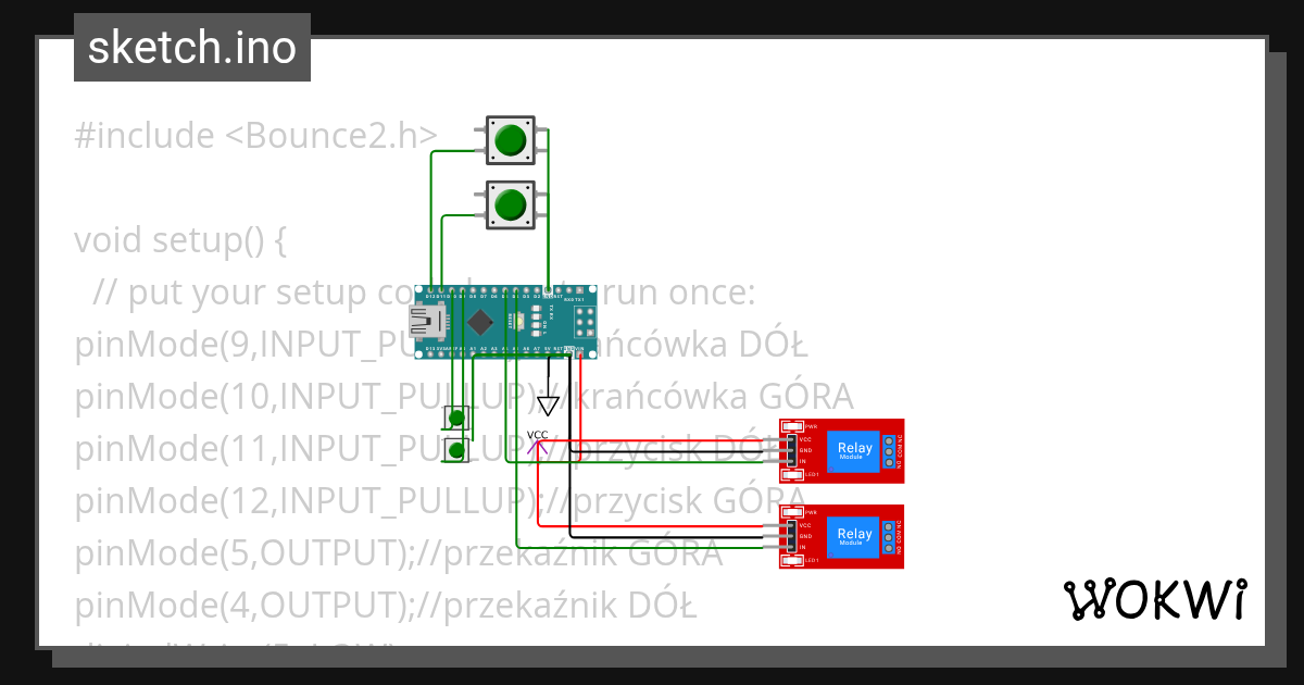 Bed Roller Wokwi Esp32 Stm32 Arduino Simulator 8834