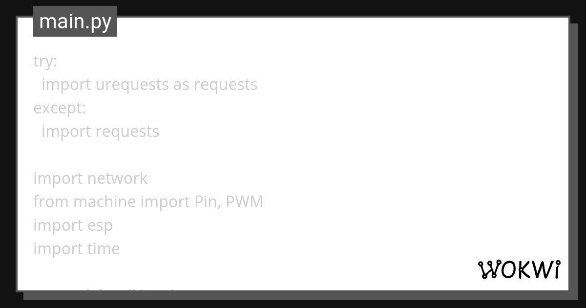 Wokwi - Online ESP32, STM32, Arduino Simulator