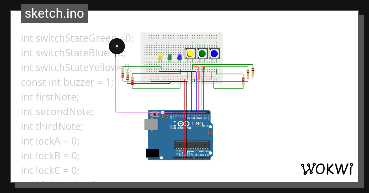 project 2 - Wokwi ESP32, STM32, Arduino Simulator