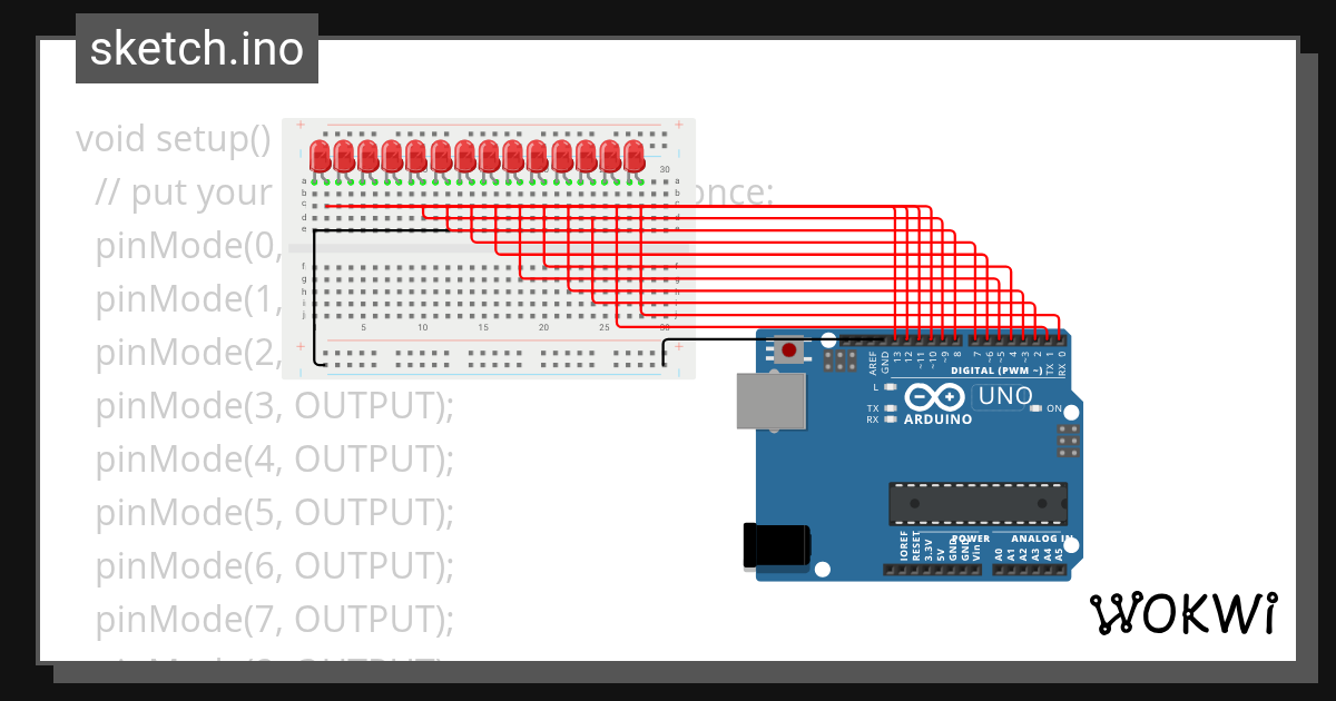 Arduino Day 03 Project 03 - Wokwi ESP32, STM32, Arduino Simulator