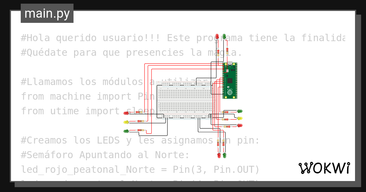 Misemáforoenwokwi Wokwi Esp32 Stm32 Arduino Simulator 3076