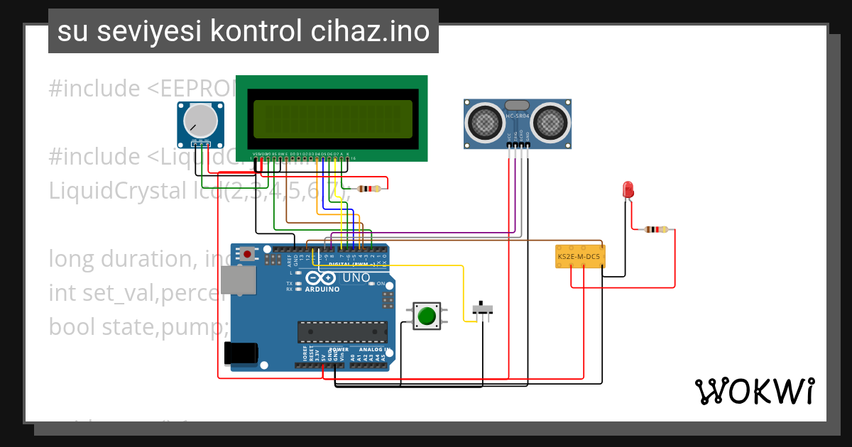 projem - Wokwi ESP32, STM32, Arduino Simulator