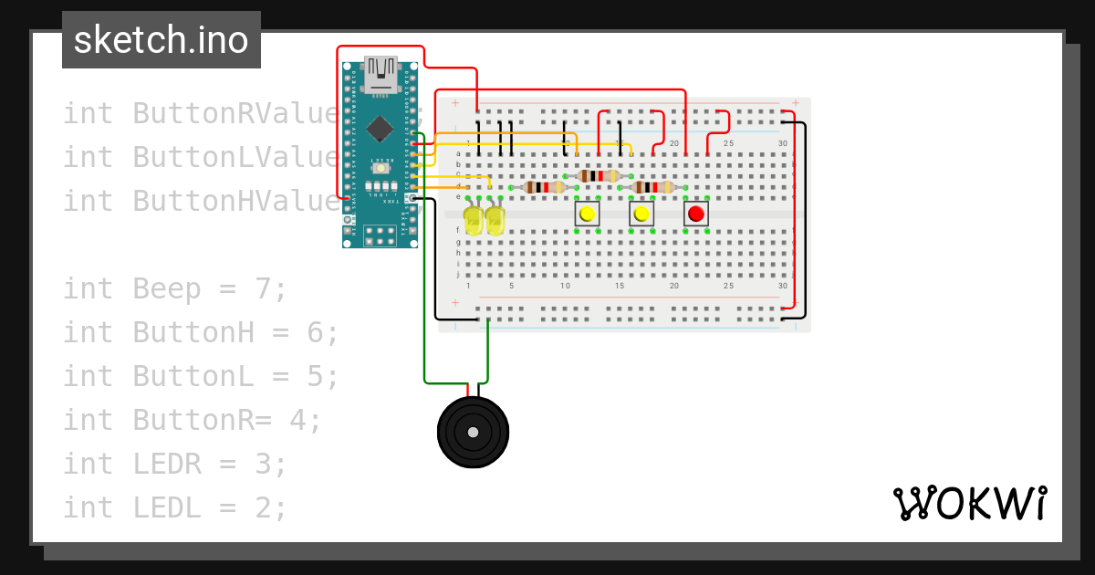 Turn Signal Wokwi Esp32 Stm32 Arduino Simulator 3347