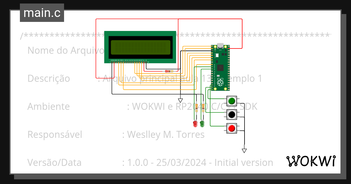 Projetinho Copy Wokwi Esp32 Stm32 Arduino Simulator 9679