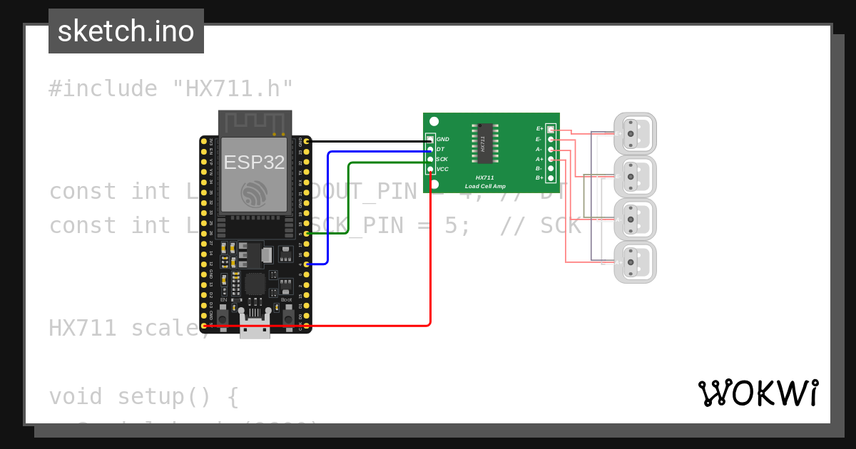 Load Cell Sprint 2 Wokwi Esp32 Stm32 Arduino Simulator 8544