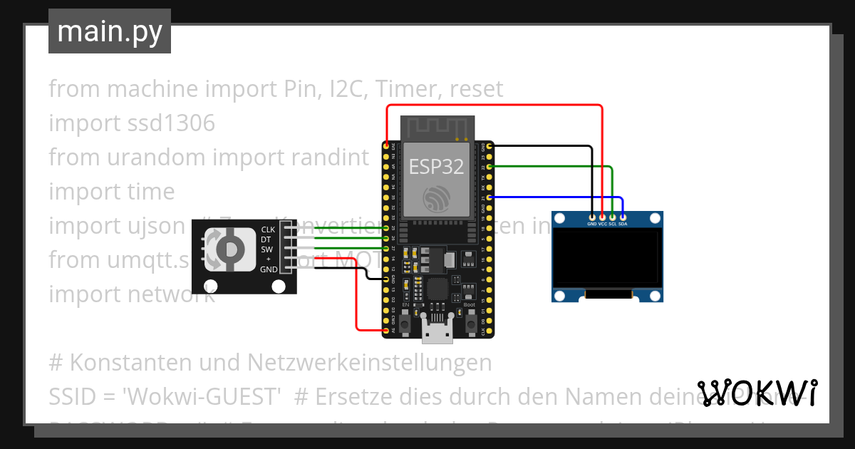 maexle final - Wokwi ESP32, STM32, Arduino Simulator