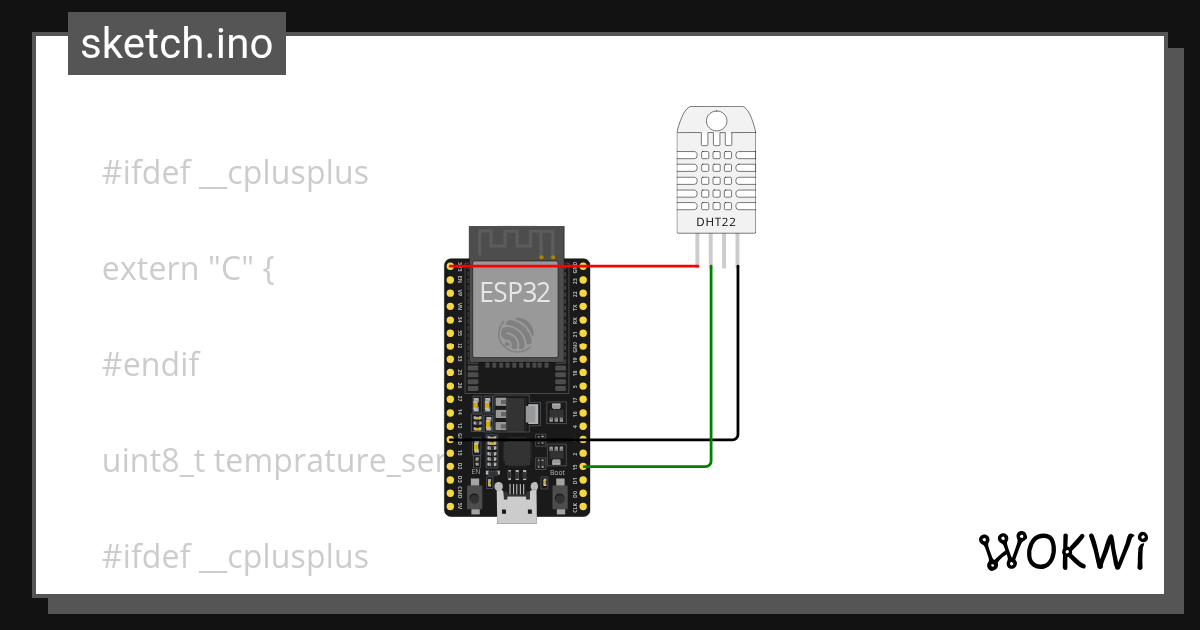 dht11-esp32 pro - Wokwi ESP32, STM32, Arduino Simulator