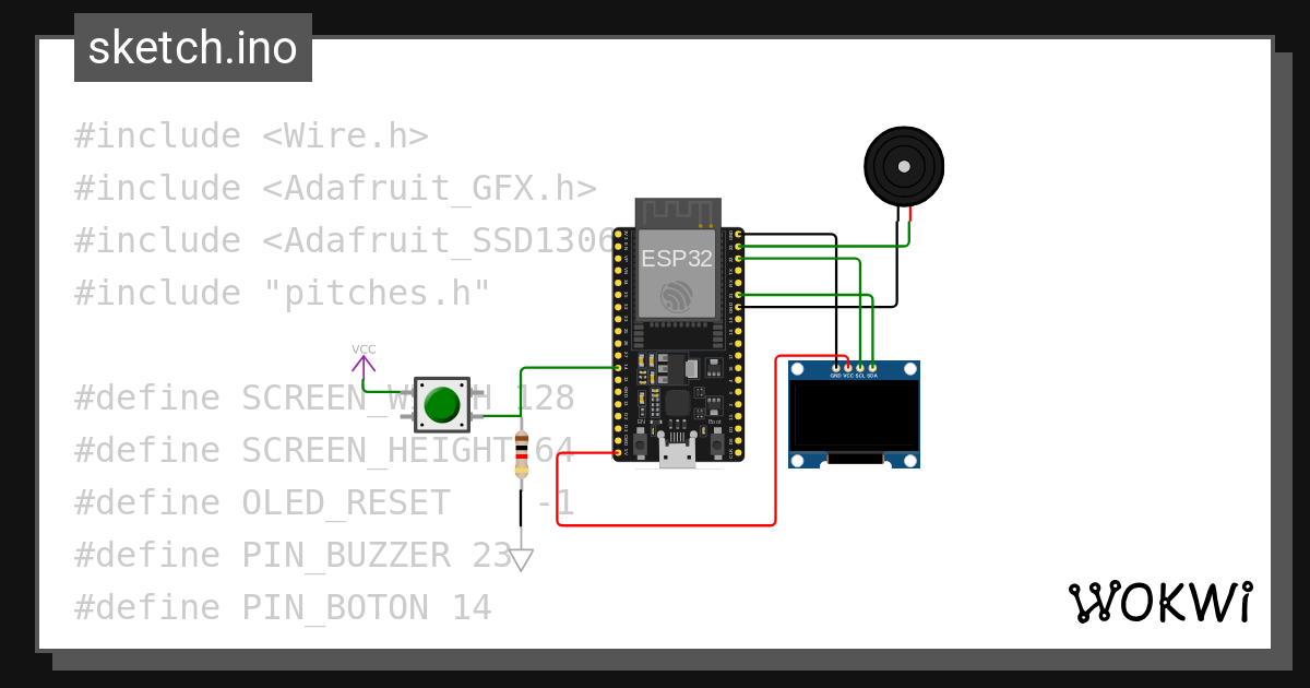 Práctica 1 Sensor De Estado Wokwi Esp32 Stm32 Arduino Simulator