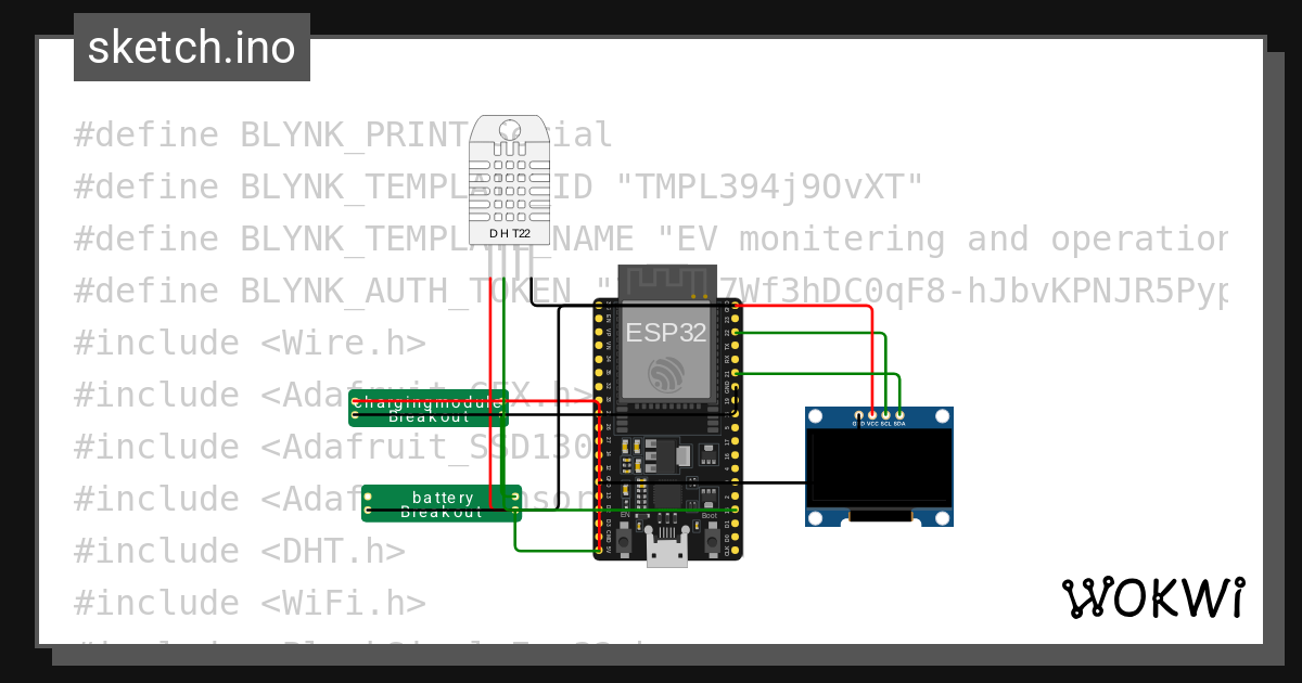Basic Ev Monitoring And Operations Testing System Copy 3 Wokwi Esp32 Stm32 Arduino Simulator 0714