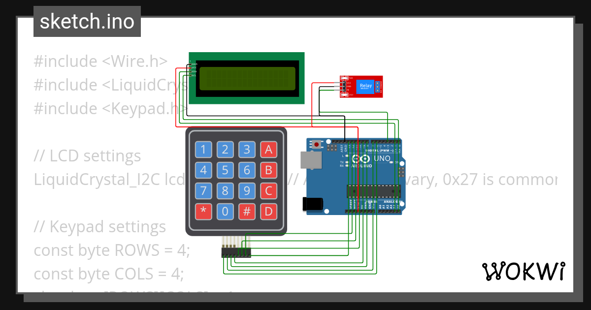 flowmeter - Wokwi ESP32, STM32, Arduino Simulator