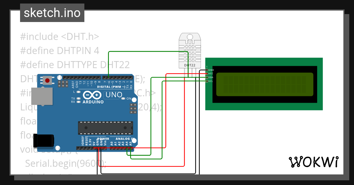 Dht22 Sensor Using Arduino Copy Wokwi Esp32 Stm32 Arduino Simulator
