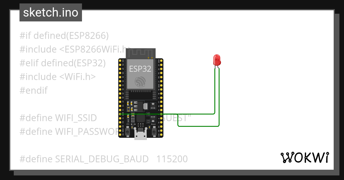 Memulai Koneksi dengan Wifi - Wokwi ESP32, STM32, Arduino Simulator