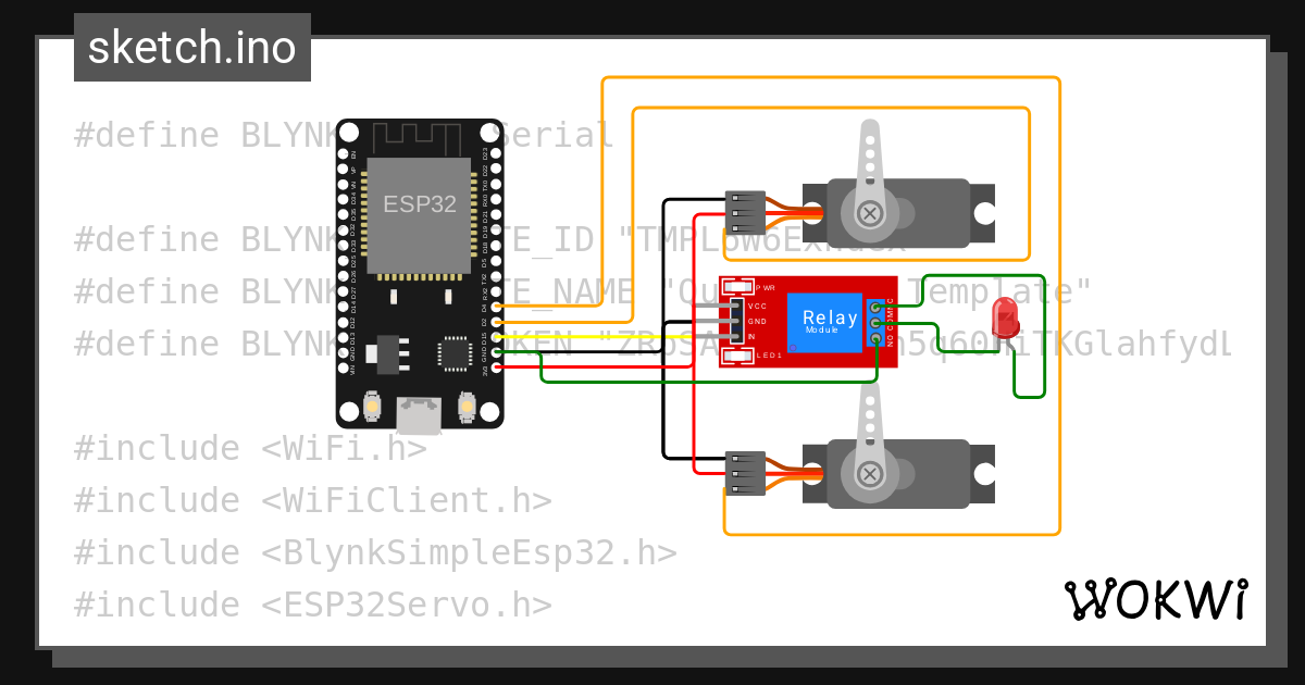 Penyemprot Air Wokwi Esp32 Stm32 Arduino Simulator 8571