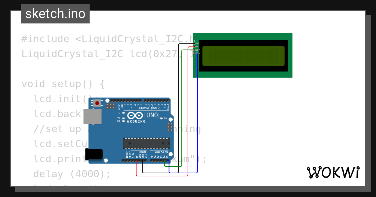 Muhamad Eka H Lcd I2c Copy Wokwi Esp32 Stm32 Arduino Simulator