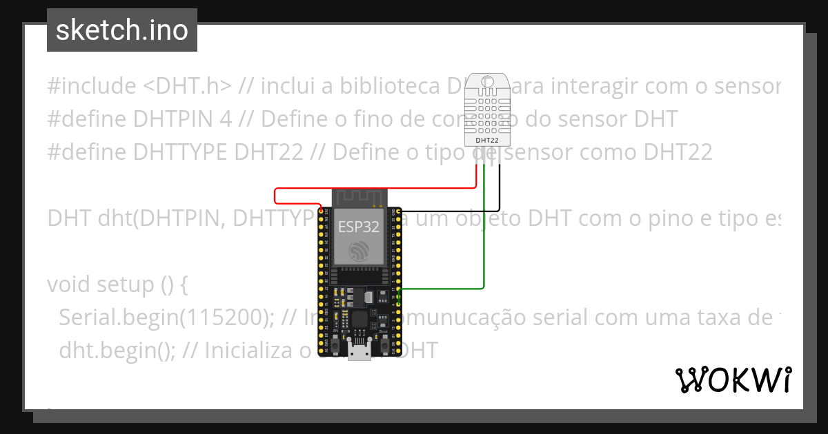 Teste Wokwi Esp32 Stm32 Arduino Simulator 1245
