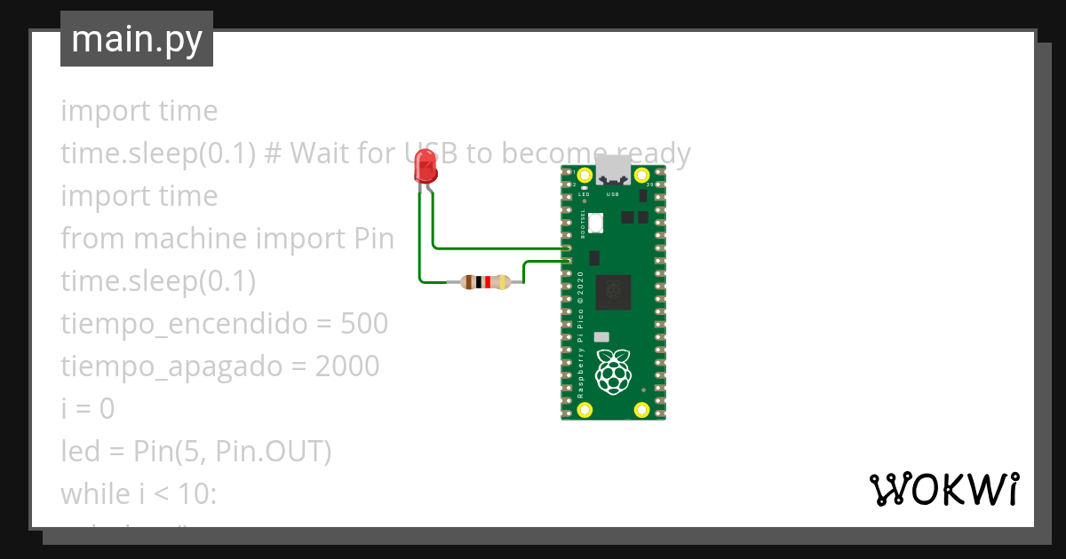 ej 5 parte 3 - Wokwi ESP32, STM32, Arduino Simulator