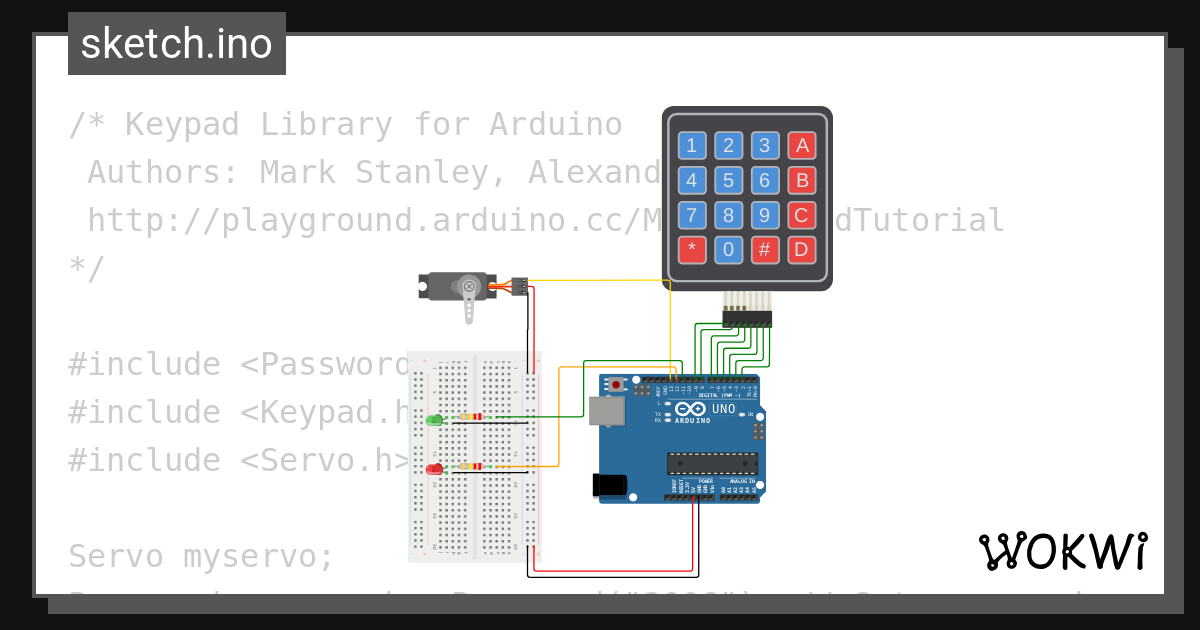 Contraseña Wokwi Esp32 Stm32 Arduino Simulator 1159