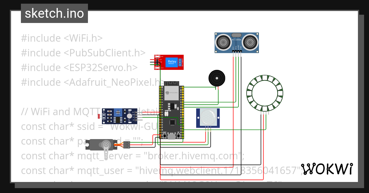 final project - Wokwi ESP32, STM32, Arduino Simulator