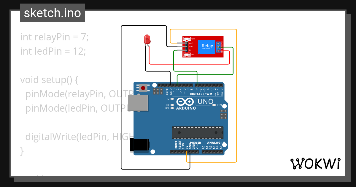 relay-no - Wokwi ESP32, STM32, Arduino Simulator relay-no - Wokwi ESP32, STM32, Arduino Simulator