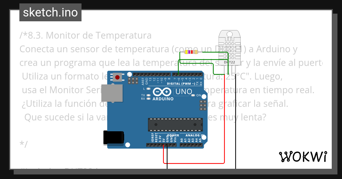 Tarea 8.3 - Wokwi ESP32, STM32, Arduino Simulator