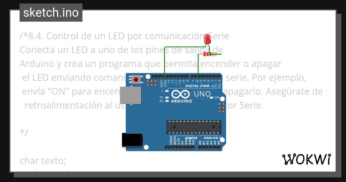 Tarea 8.4 - Wokwi ESP32, STM32, Arduino Simulator