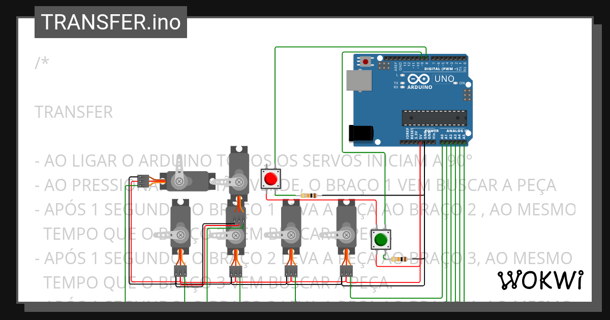 EX2 GUSTAVO ROSA SERVO MOTOR - Wokwi ESP32, STM32, Arduino Simulator
