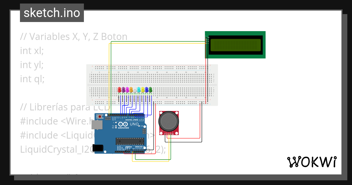Joystick - Wokwi ESP32, STM32, Arduino Simulator