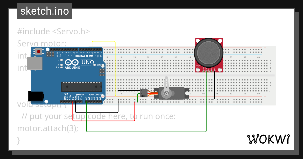 EXP8.SERVO MOTOR WITH JOYSTICK Copy - Wokwi ESP32, STM32, Arduino Simulator