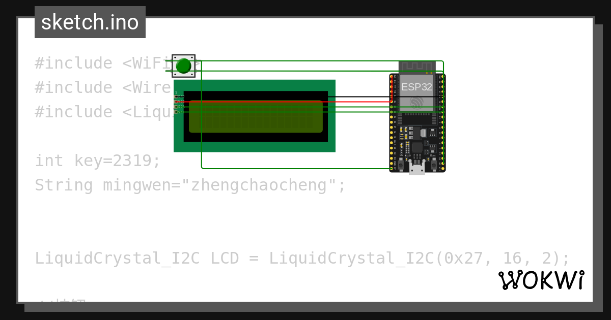 凯撒 密码 Wokwi Esp32 Stm32 Arduino Simulator
