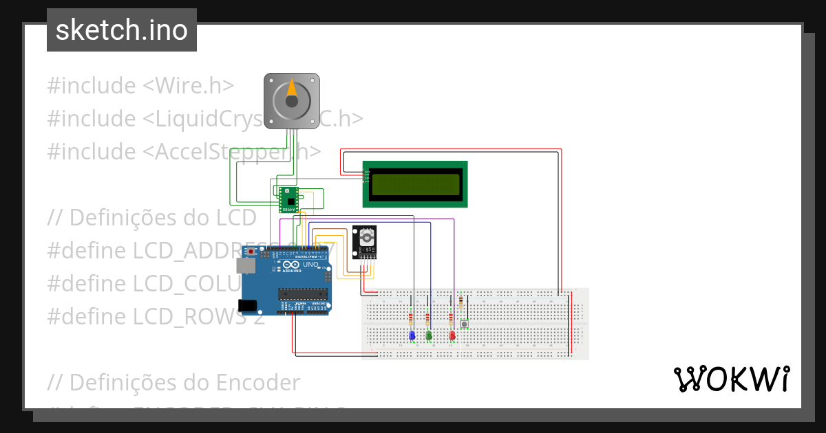 projeto mesa com driver a4988 - Wokwi ESP32, STM32, Arduino Simulator