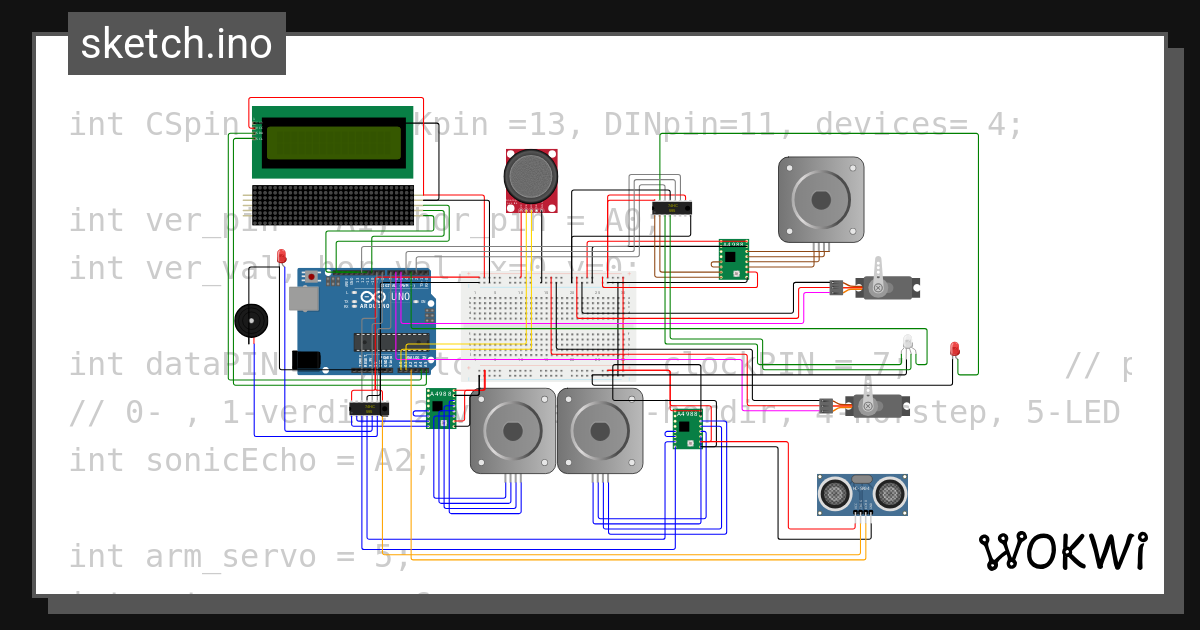 Spider Level 3 Wokwi Esp32 Stm32 Arduino Simulator 