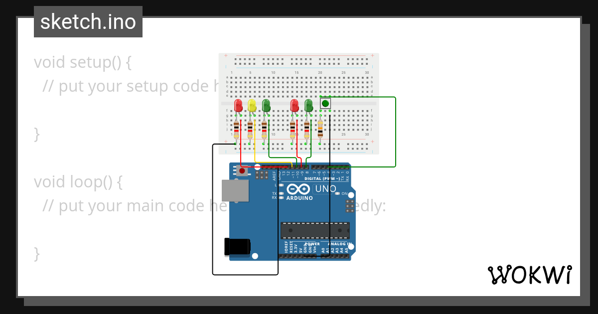 Semaforopulsador Wokwi Esp32 Stm32 Arduino Simulator 