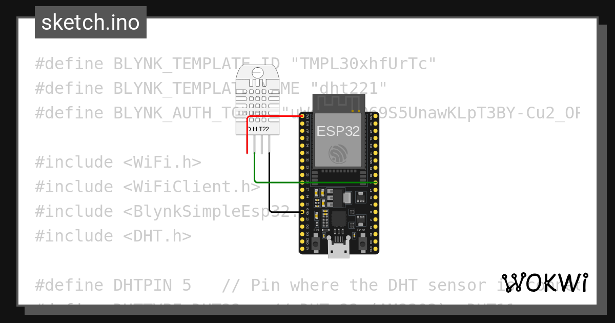 First Success Wokwi Esp32 Stm32 Arduino Simulator