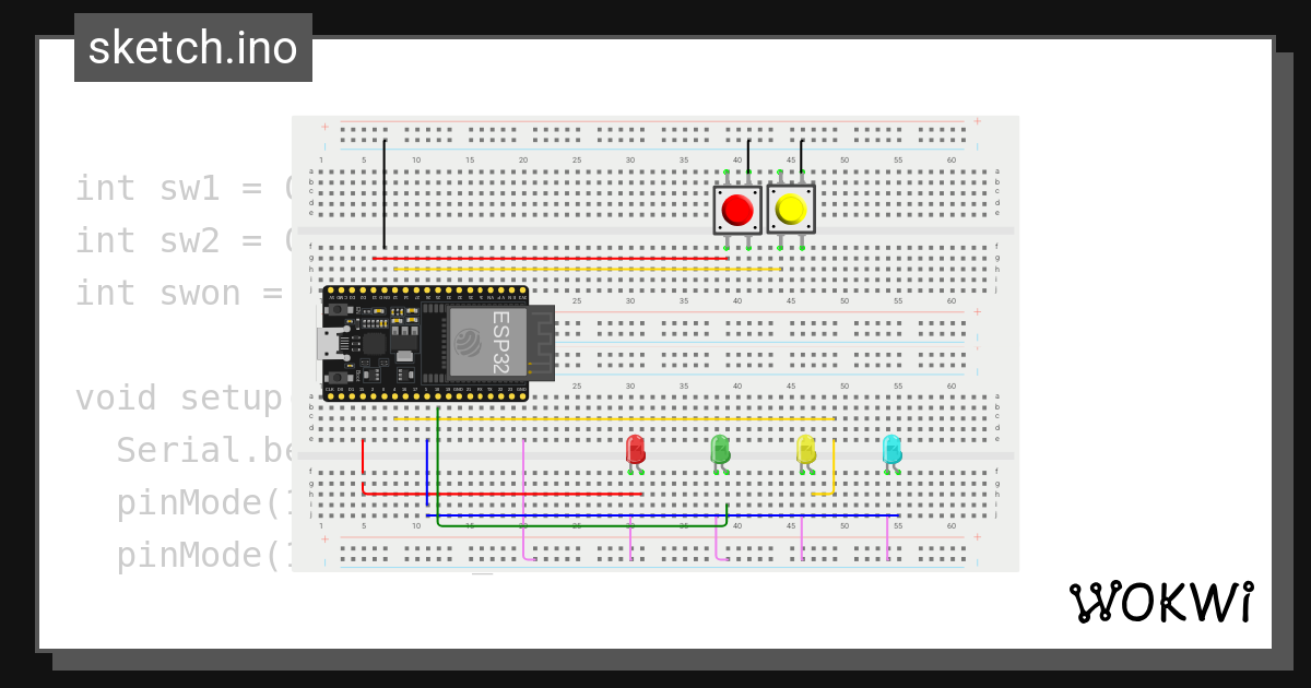 Prj13 Switch 3 Wokwi Esp32 Stm32 Arduino Simulator 1131