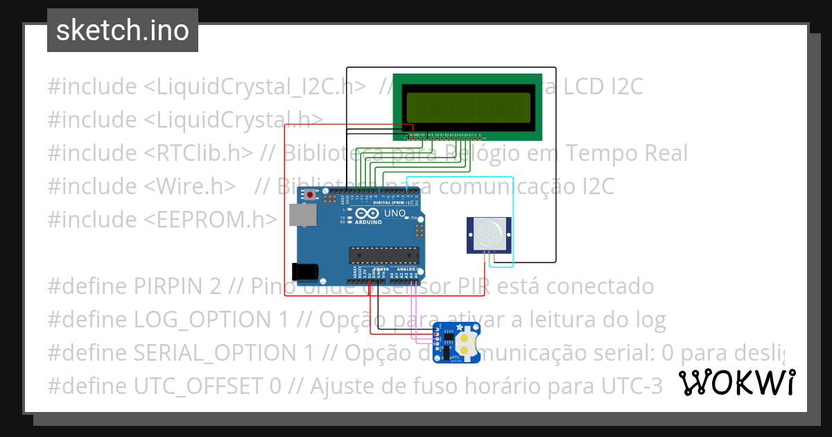 ver voltas - Wokwi ESP32, STM32, Arduino Simulator