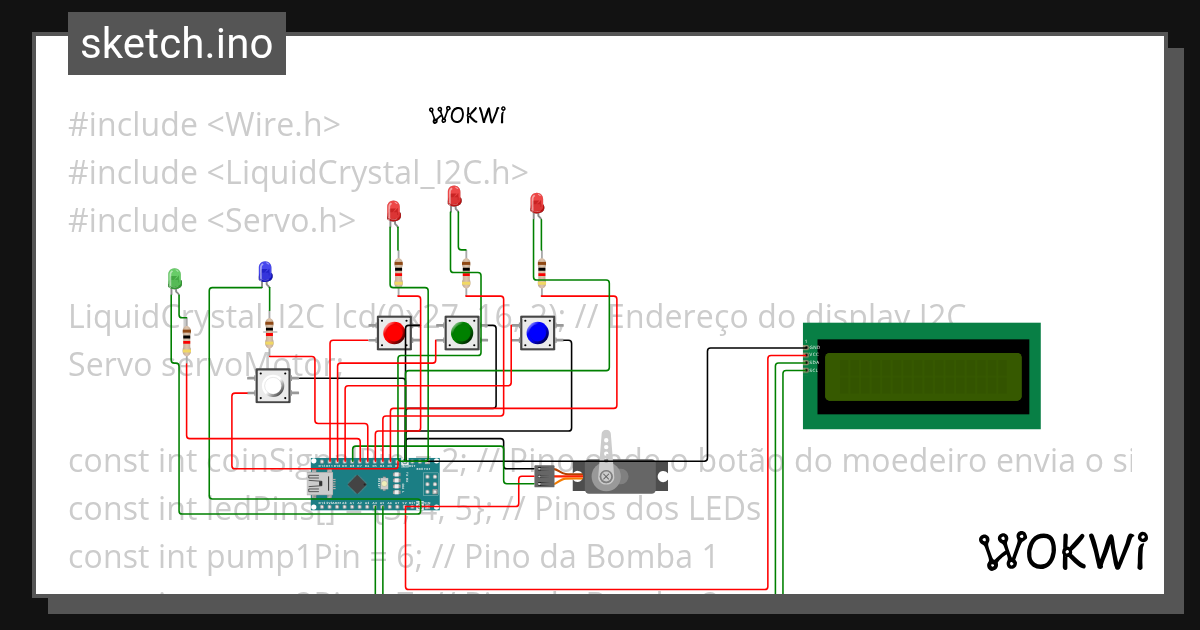 maquina dosadora de cachaca ou outro liquido e dispenser de cigarro Copy - Wokwi ESP32, STM32 ...