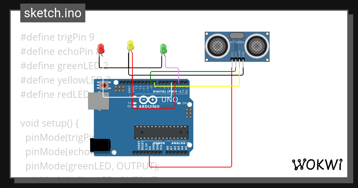 Parkir Mobil Wokwi Esp32 Stm32 Arduino Simulator 5083